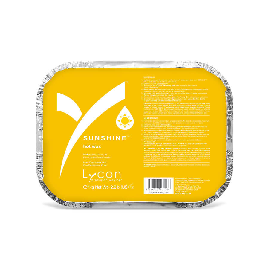 Sunshine Hot Wax 1kg - Lycon Precision Waxing